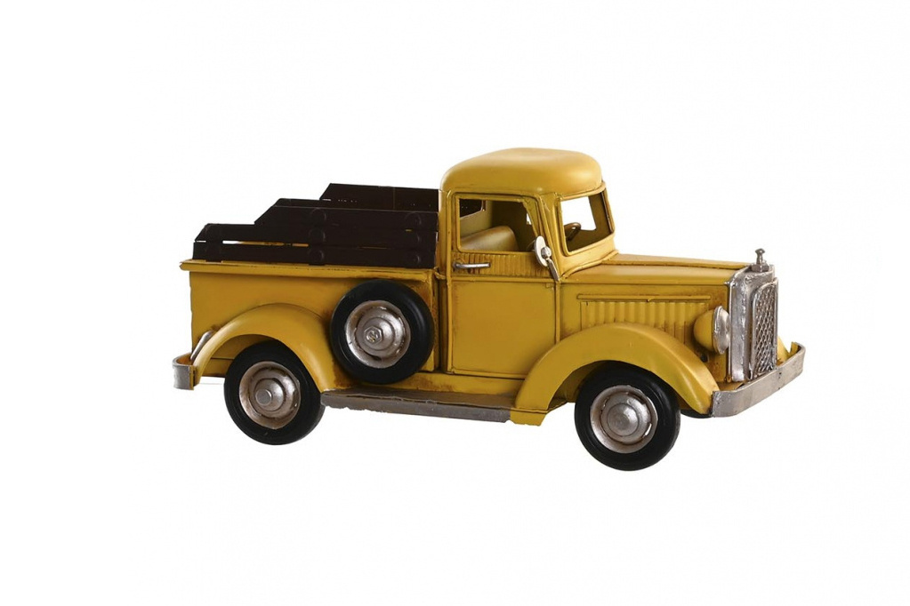 Żółty samochód replika zabytkowej ciężarówki na urodziny Home Home ...